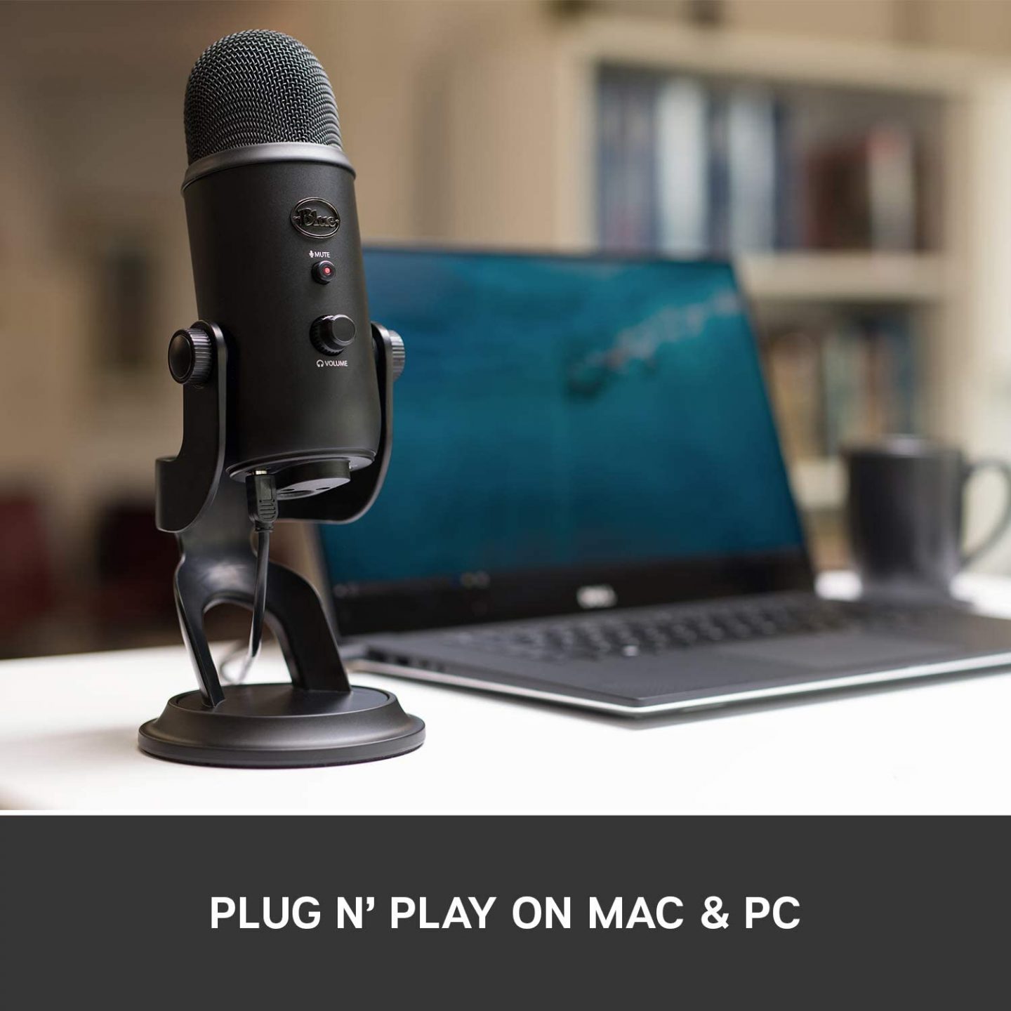 Blue Microphone Yeti - High-Grade USB Mic | neurobox